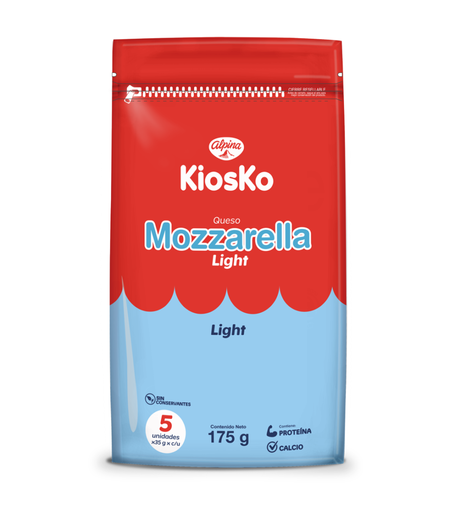 Mozzarella Stick Light x5 pack - Alpina